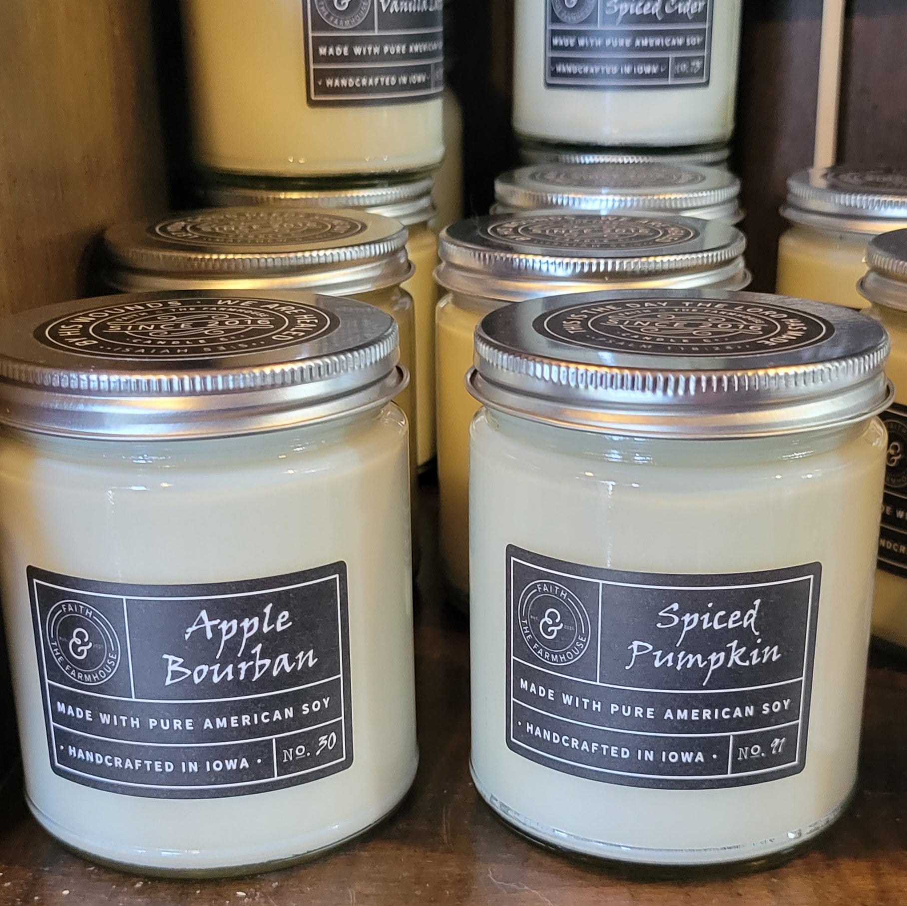 Faith & The Farmhouse Candles | The Holton Homestead LLC